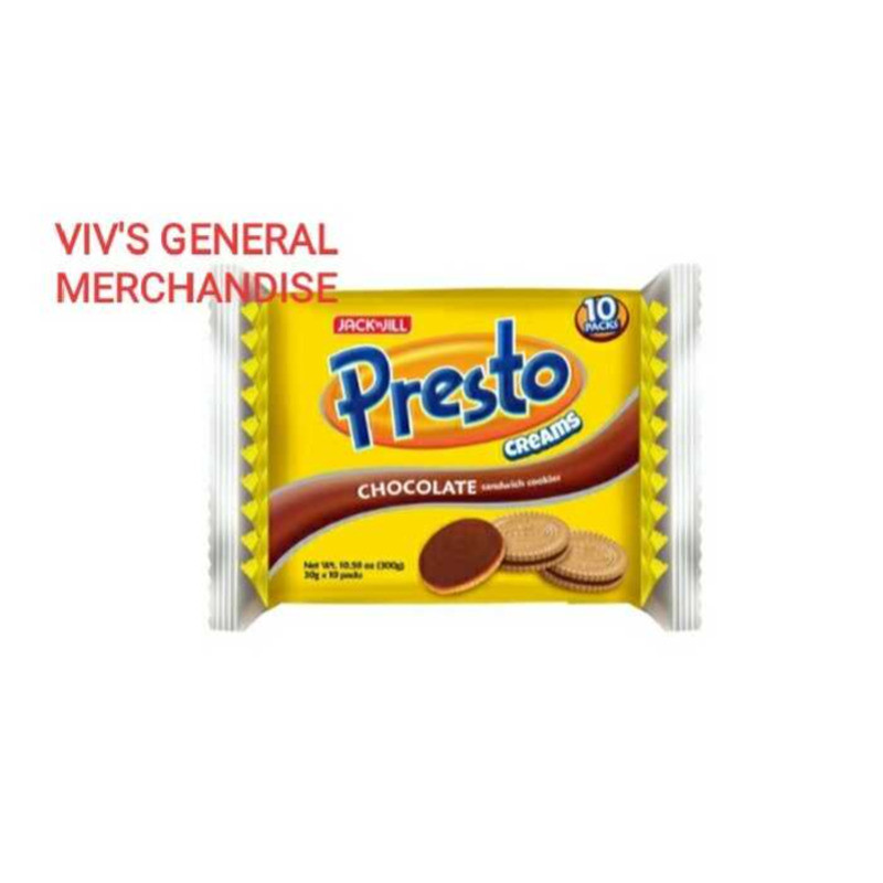 Presto Cream Chocolate ( 30G X 10S ) | Shopee Philippines