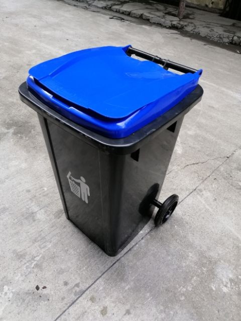 Heavy duty Garbage trashcan rolling bin 100L 240l 80l 70l basurahan ...