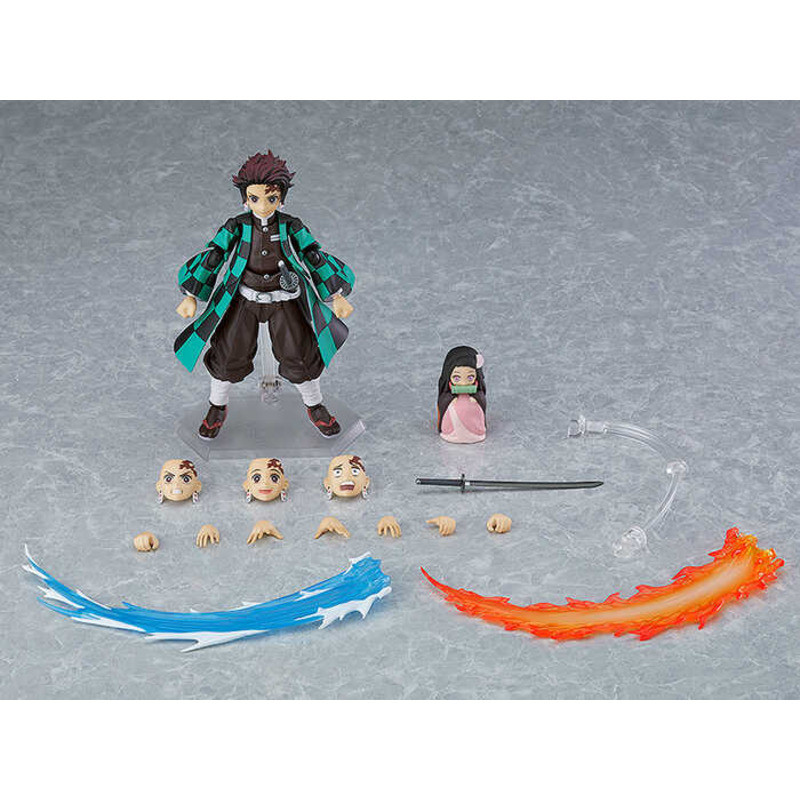 Figma Demon Slayer Nezuko Kamado Tanjiro Zenitsu Inosuke Hashibira ...