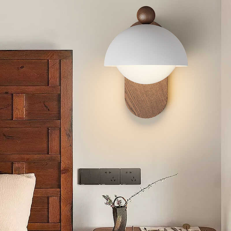 Modern Simple Wall Lamp Silent Style Bedroom Bed Background Wall Lamp ...