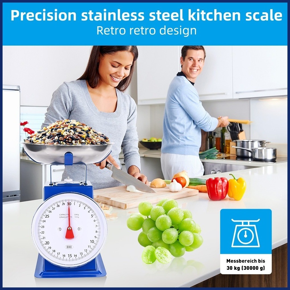 ① 5/20/30 Kilos Food scale Weighing Scale for Food Meat Weight Scale ...