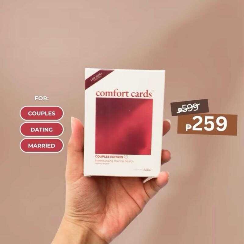 Comfort Cards (Couples Edition): Kwentuhang Mental Health Self- Help ...