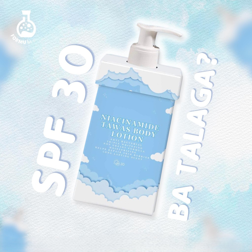 The Elf Nano White Dose Body Serum + Niacinamide Tawas Lotion Bundle ...