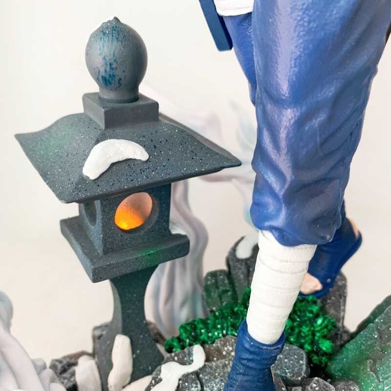 Super Hokage Large Flag Kakashi Konoha Ninja Luminous Statue Scene ...