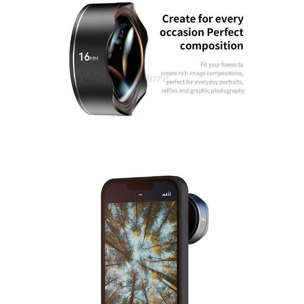 4K HD Phone Lens Mobile Phone Camera Lens Set （10X Macro/65mm Portrait ...