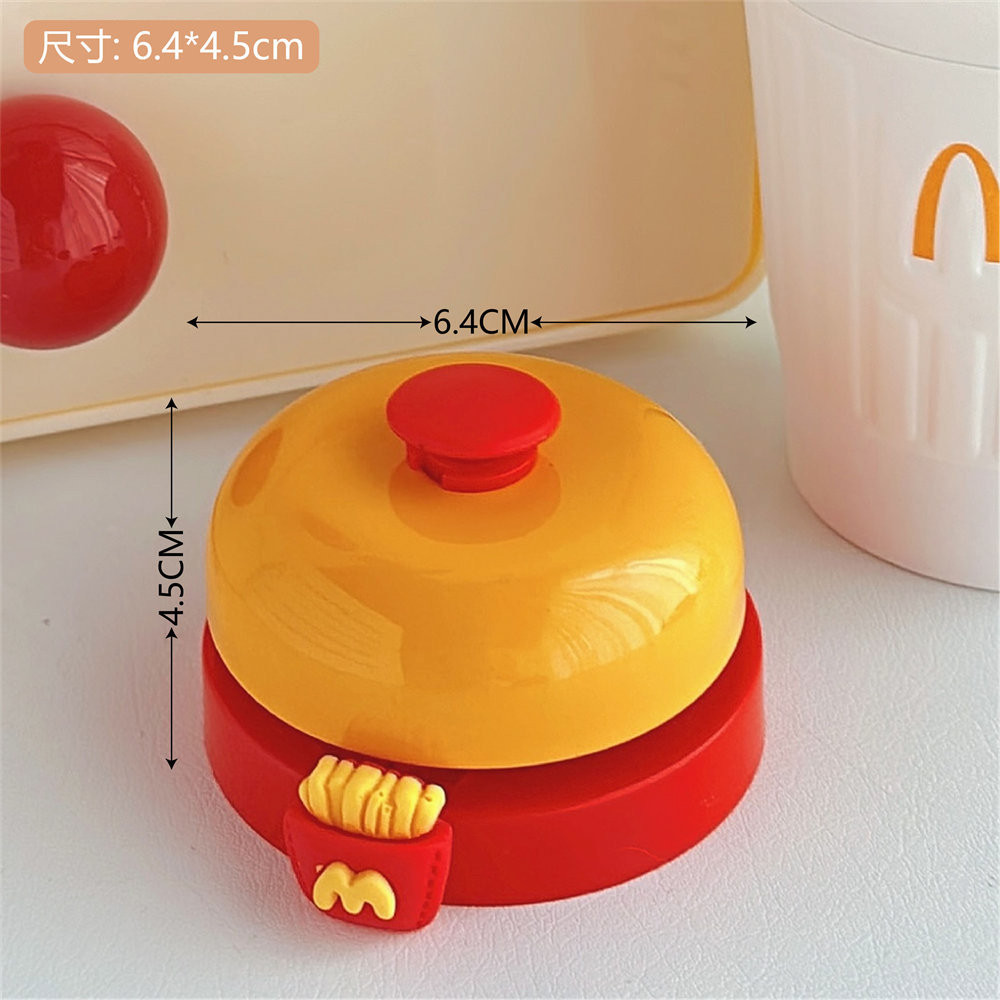 Mcdonald's Bell Hand Press Answer Bell Grab Photo Handy Tool Front ...