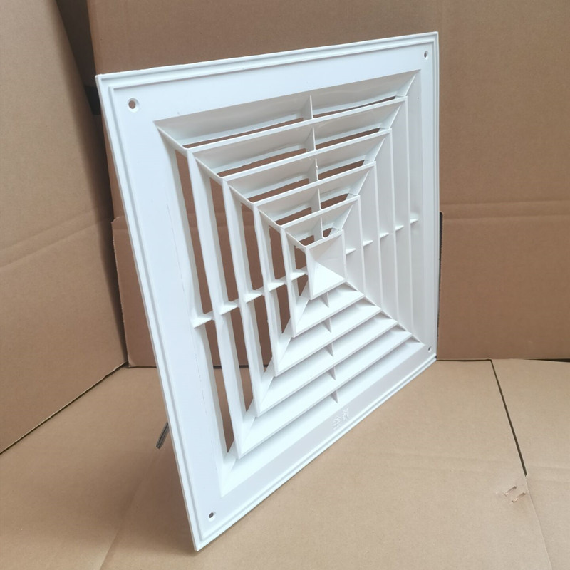 Back Type pvc Diffuser Plastic Exhaust Ventilation Panel Central Air ...