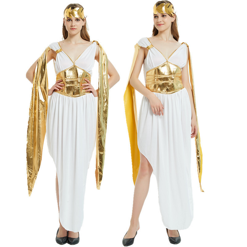 Cosplay Ancient Greek Princess Goddess Costume Adult Male King Sparta ...