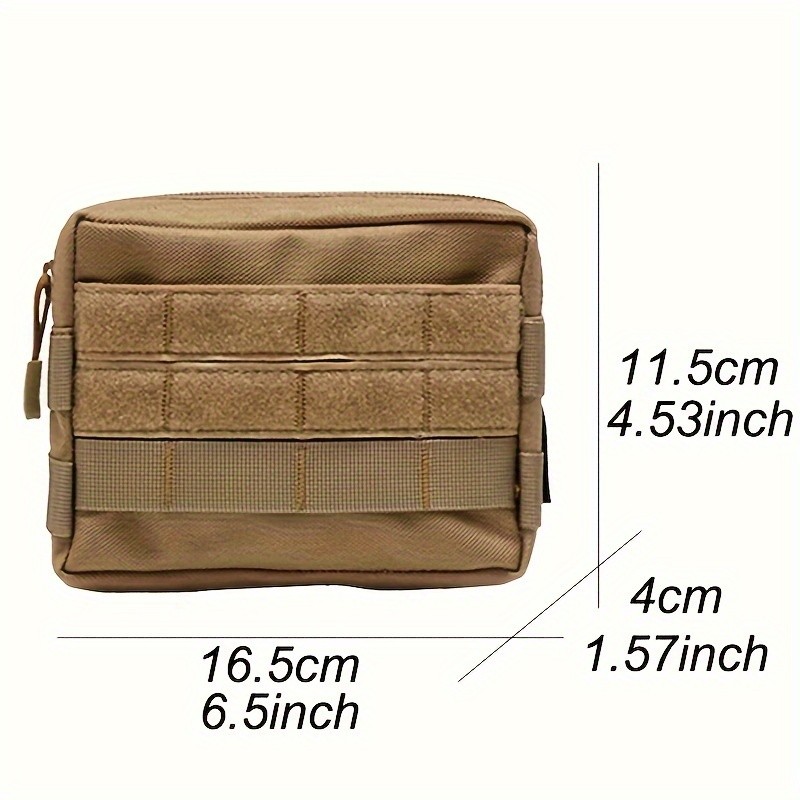 LUC Durable multifunctional EDC Molle tool zipper mobile phone waist ...