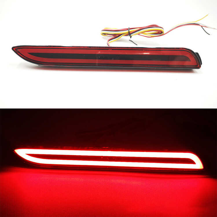 LY Rear Bumper Car Light Reflector 3 Function Night Driving Light Brake ...