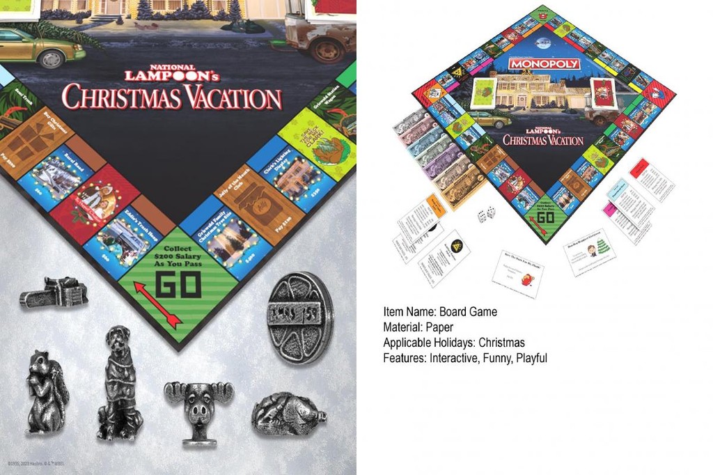 Christmas Movie Themed Monopoly Christmas Board Game Hilarious ...