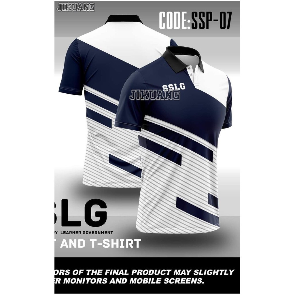 2024 SSLG Free Custom Polo Shirt SUBLIMATION UNIFORM POLOshirt For Men ...