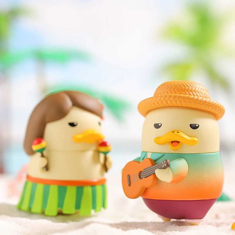 C2 POP MART Trcal Island Series Action Figure Toys Cute Duckoo Anime ...