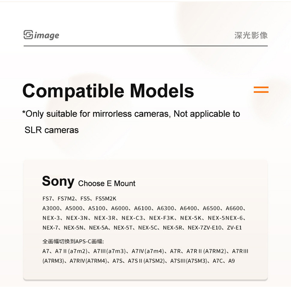 SG Image 18mm F6.3 APS-C Wide Angle Ultra-Thin Prime Focus lens ...