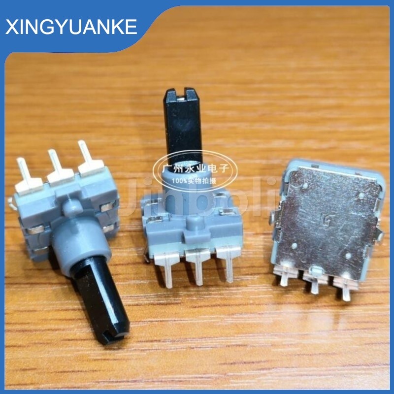 2PCS EC16 Rotary Encoder 3Pins 360 Degree Infinite Rotation Gear ...