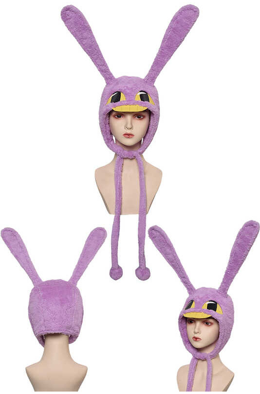 Jax Cosplay Role Play Adult Winter Hat Cartoon TV Magical Clown Costume ...