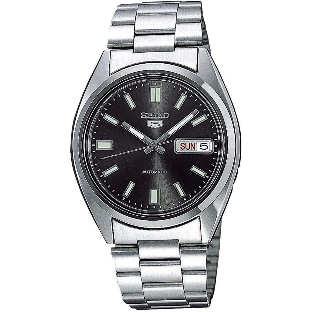 Seiko SNXS79K Men's Wristwatch, Automatic Watch, Back, Skeleton, Silver ...