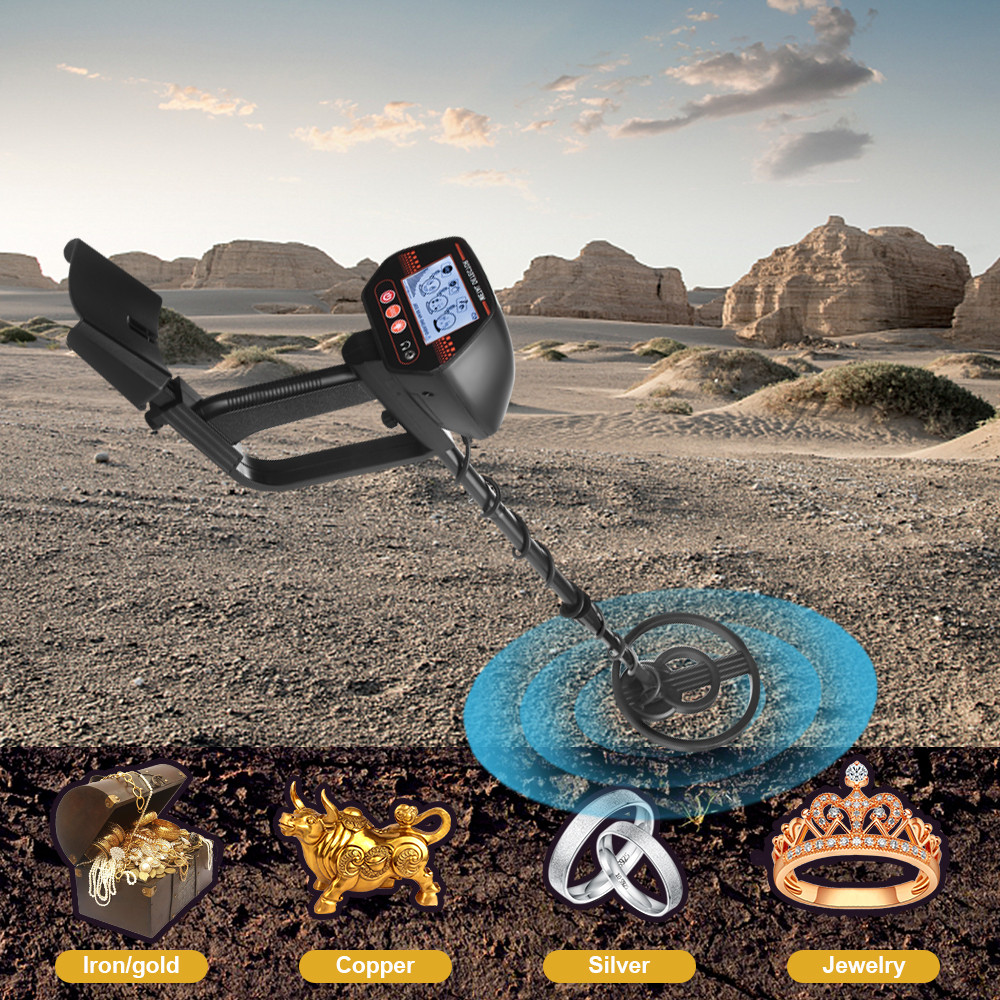 New Md-4070 Treasure Hunter Detecting Pinpointer Metal Underground ...