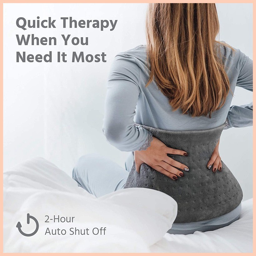 110V-240V Electric Heating Pad Blanket Timer Physiotherapy Heating Pad ...
