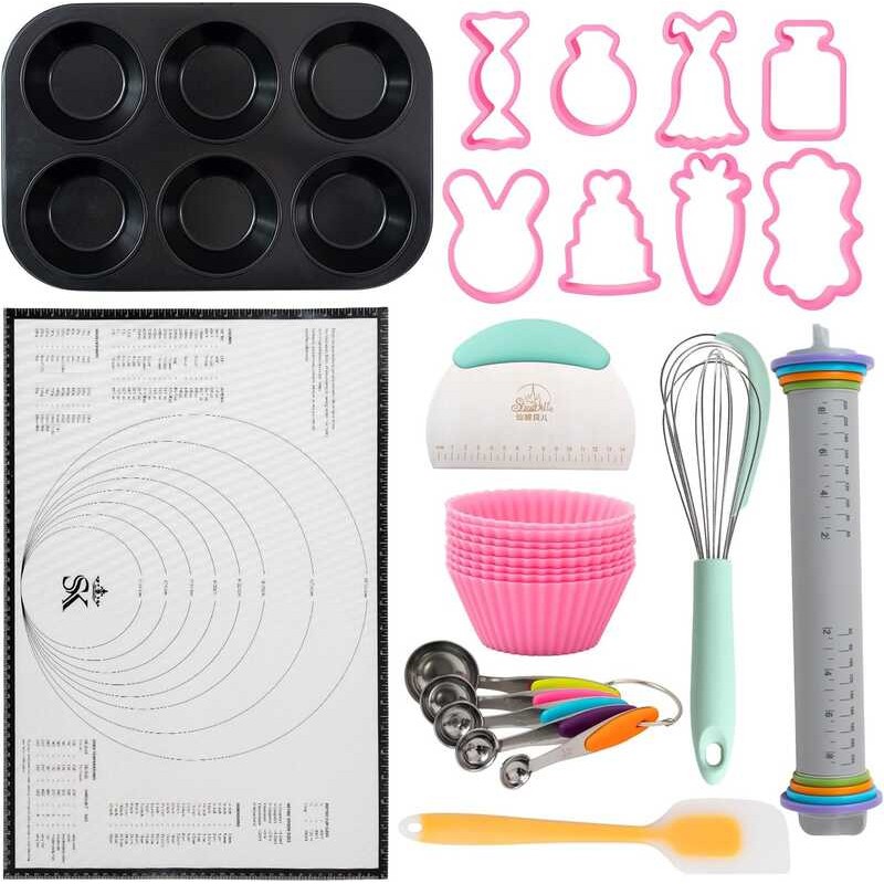 stainless 24 piece steel kitchen tool set, small kitchen tools for ...