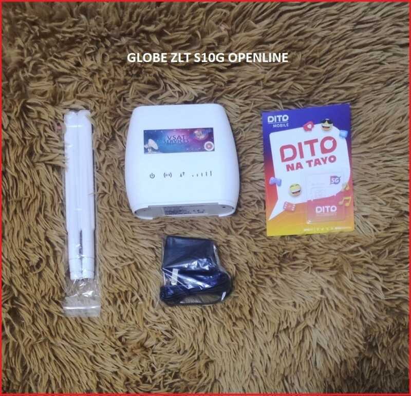 Globe ZLT S10g LTE Opene + Dito Sim With Load | Shopee Philippines