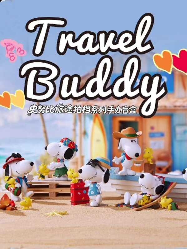 Official Snoopy Journey Partner Series Blind Box Figurine Cute Girl ...
