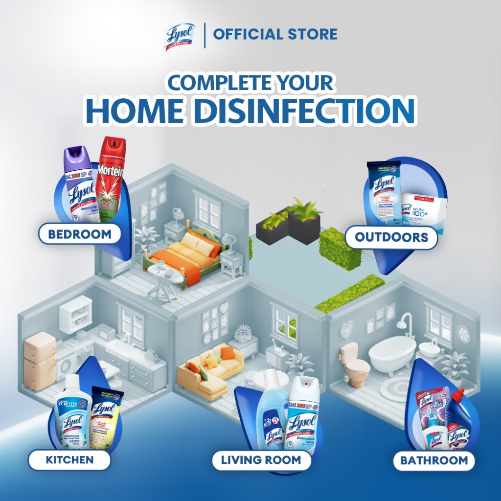 Lysol Automatic Toilet Cleaner Lemon Breeze 80G Twin Pack | Shopee ...