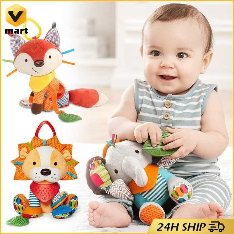 Bunny Stuffed Animal Lovey Infant Pacify Doll Soft Taggie Soothing ...