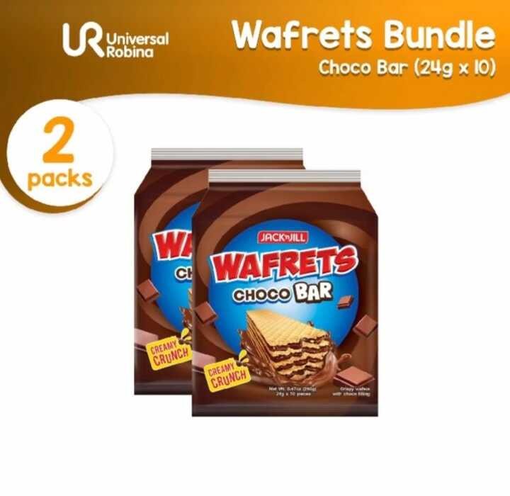 Wafrets Choco Bar 10 X 24G - Pack Of 2S 233 Df5 | Shopee Philippines