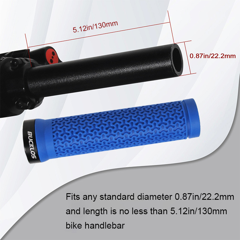 Bucklos Handle Grip MTB Grip for Bike Shock Absorption Silica Gel Grips ...