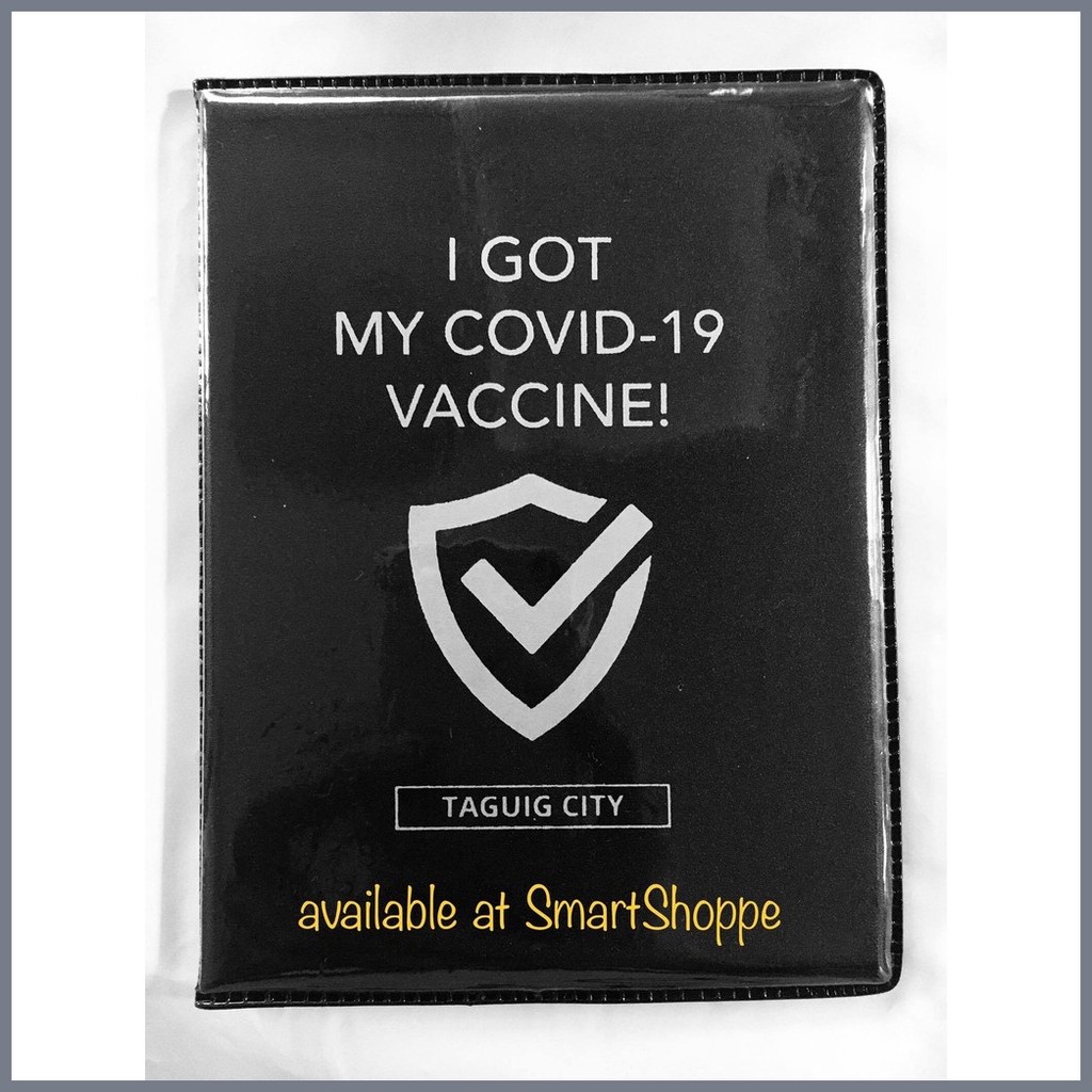 ☢ Taguig Vaccine Card Holder | Shopee Philippines