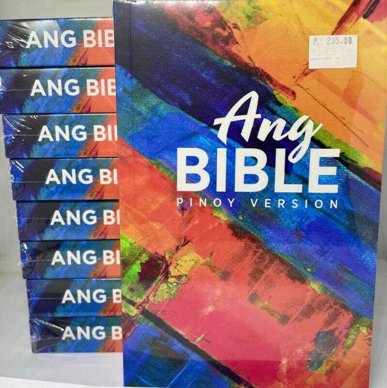 ANG BIBLE PINOY VERSION Blue and Orange Cover | Bibliang Tagalog from ...