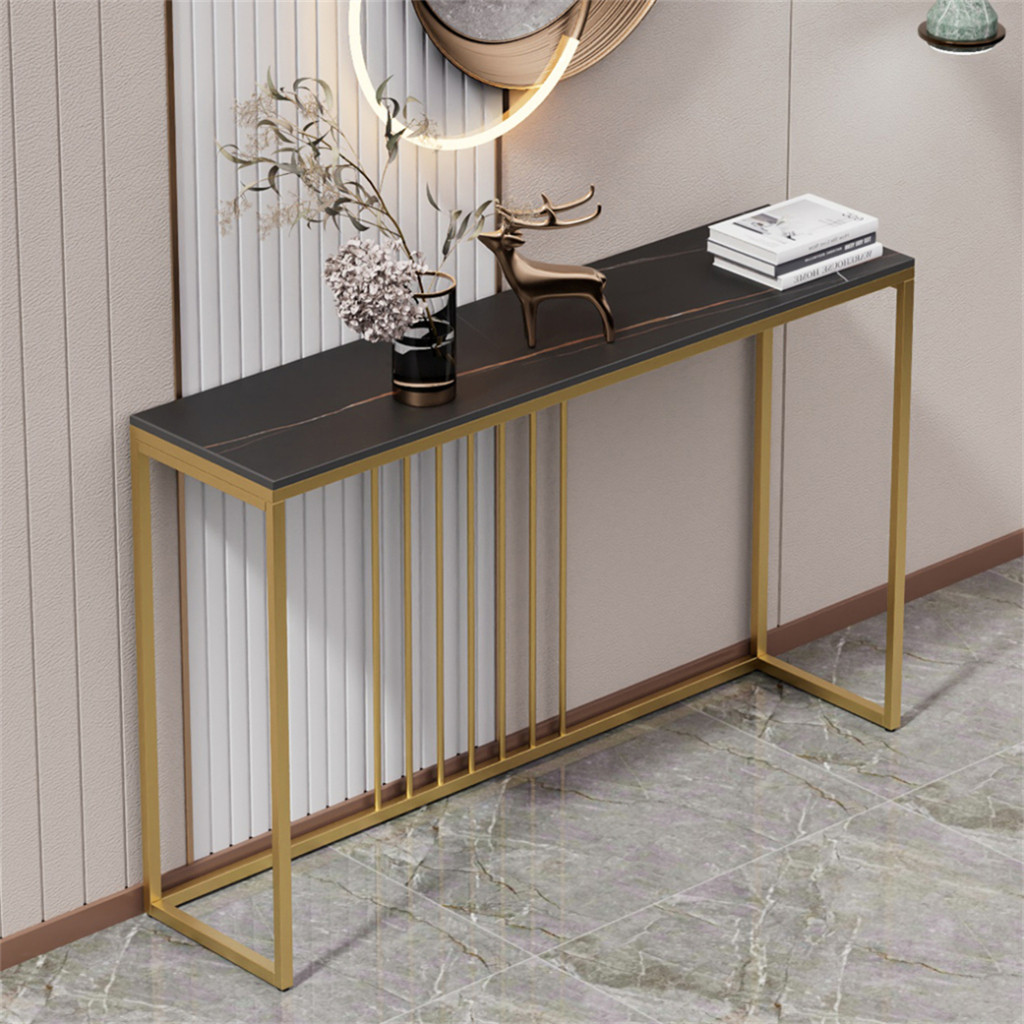 Nordic Modern Slim Narrow Hallway Console Table Hall Entryway Furniture ...