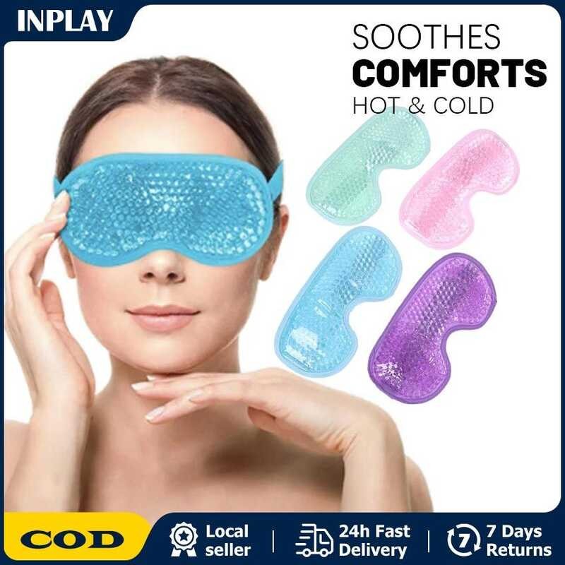 Sleeping Protection Care Pack Warm Hot Heat Ice Cool Eyes Gel Mask ...