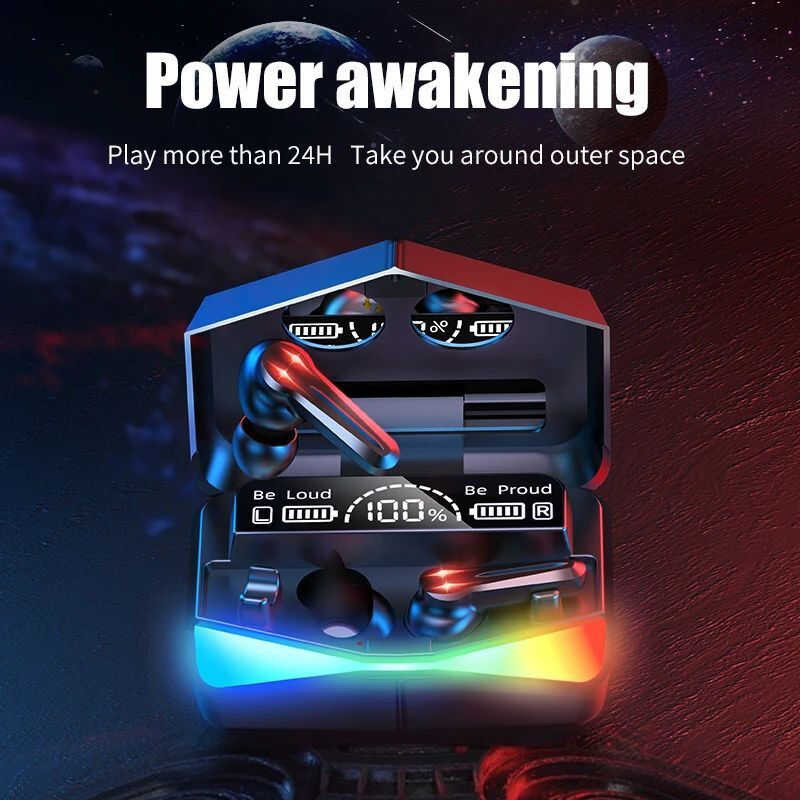 Portable M28 Gaming Headset Wireless 5.3 Bluetooth Touch Control ...