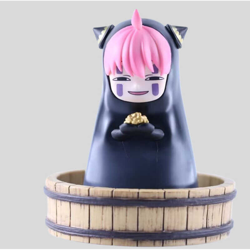 Spy X Family Aniya Figure Decoration Faceless Man Aniya Cosplay ...