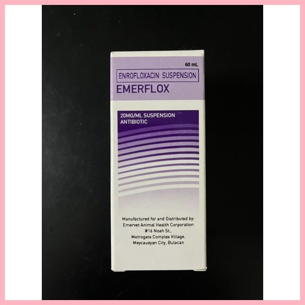 Emerflox Enrofloxacin 60ml | Shopee Philippines