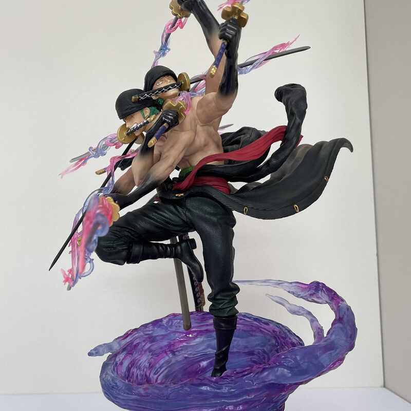 Piece GK One Zoro Figure King Vice Nine Swordsman Zoro Anime Figure ...