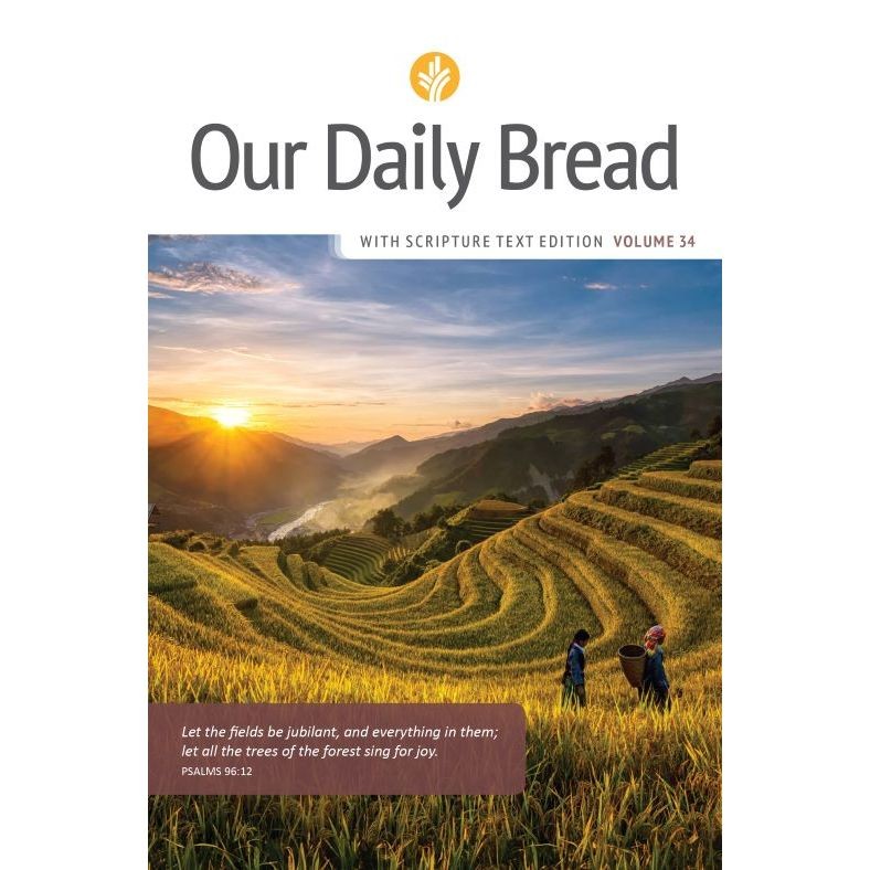 Our Daily Bread With SCRIPTURE Text Edition Vol. 34 (2025) | Shopee ...