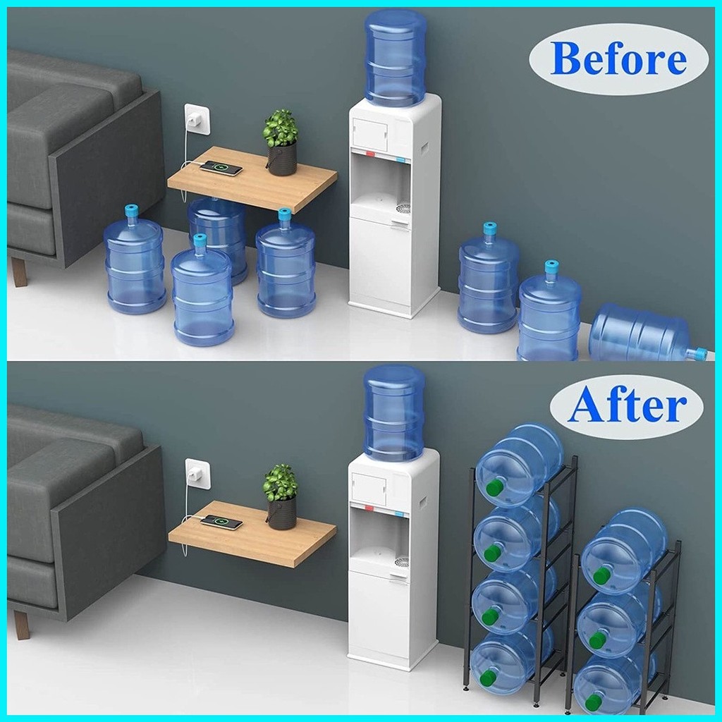 3/4/5 Layer Water Dispenser Rack Stand Gallon Rack Mineral Water ...