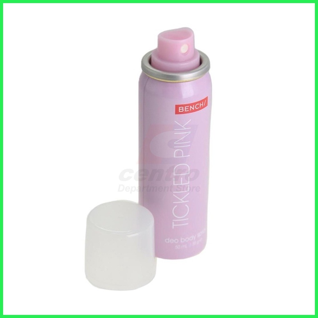 🟧 Bench Tickled Pink Body Spray 50ml (CEM) | Shopee Philippines