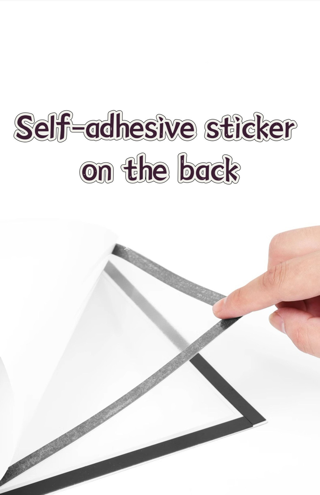 A4 Magnetic Photo Frame With Quick Content Replacement Self-Adhesive ...