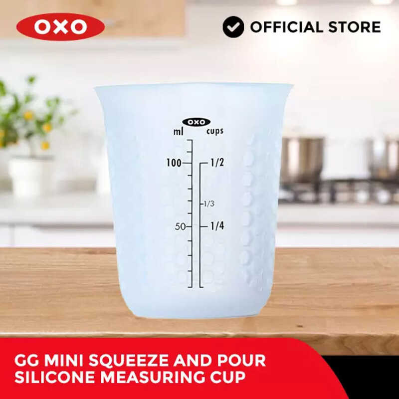 OXO Houseware Good Grips Mini Squeeze & Pour Silicone Measuring Cup ...