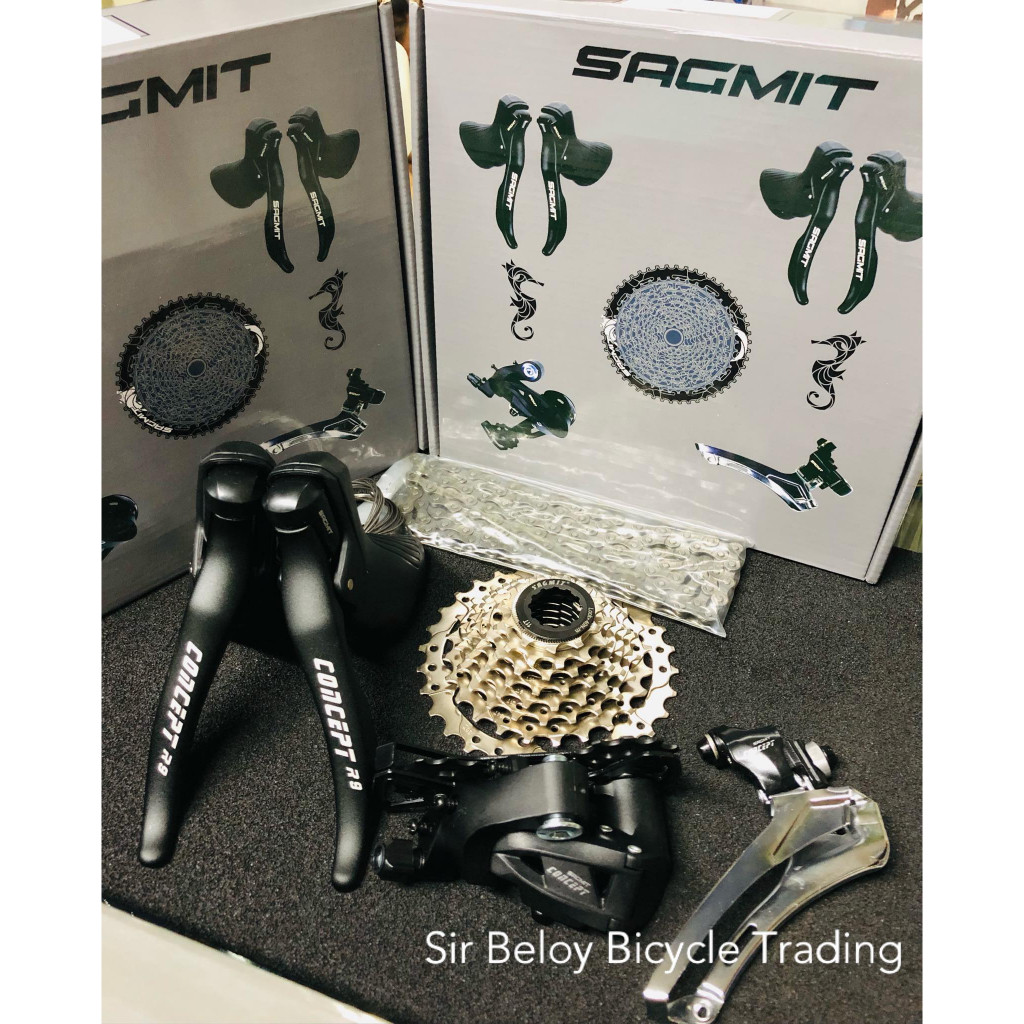 Sagmit Concept Alliance Upkit Groupset FD RD Shifter Cogs chain Road ...