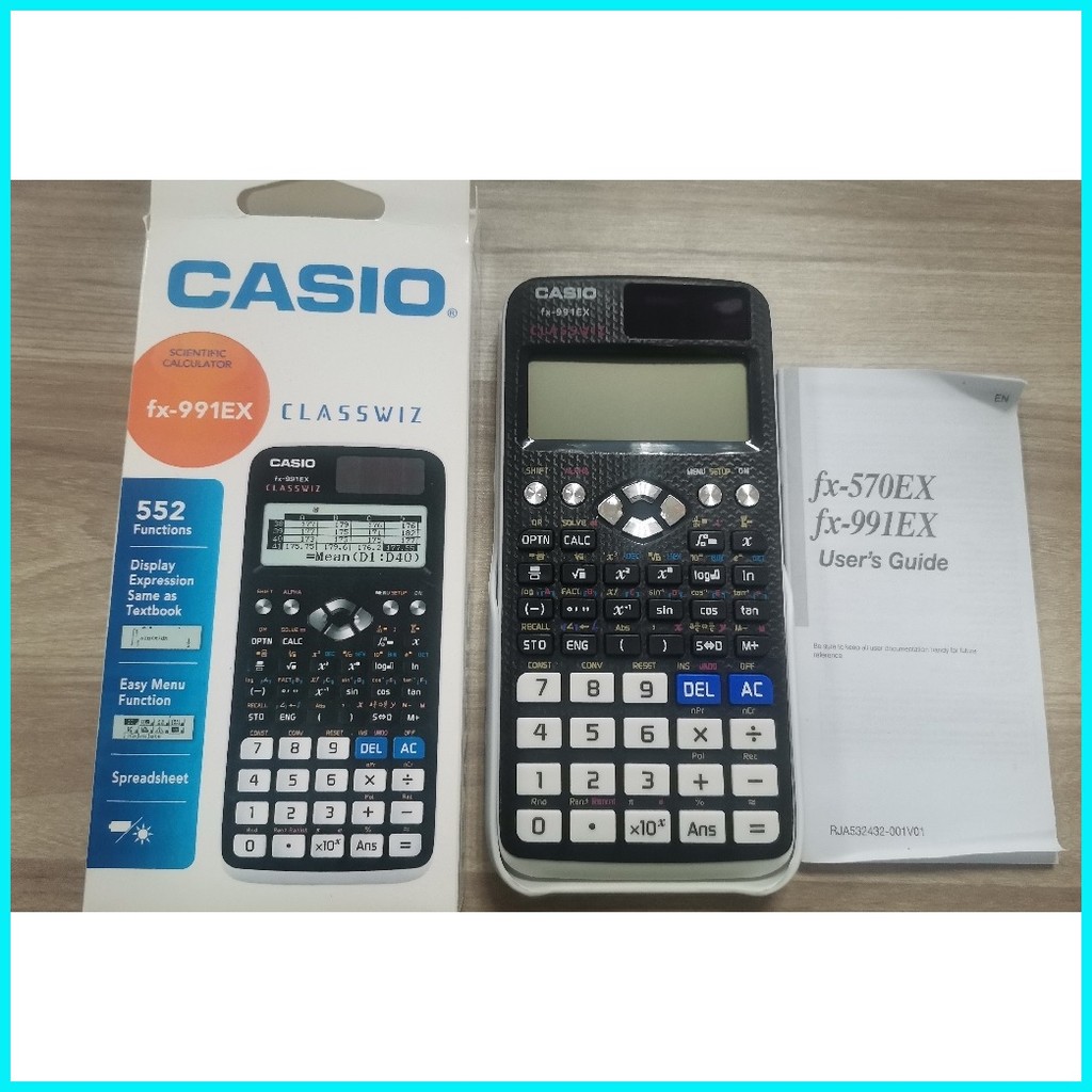 Casio FX-991EX FX991ex FX 991ex Scientific Calculator Classwiz scientific Calculator Black ...