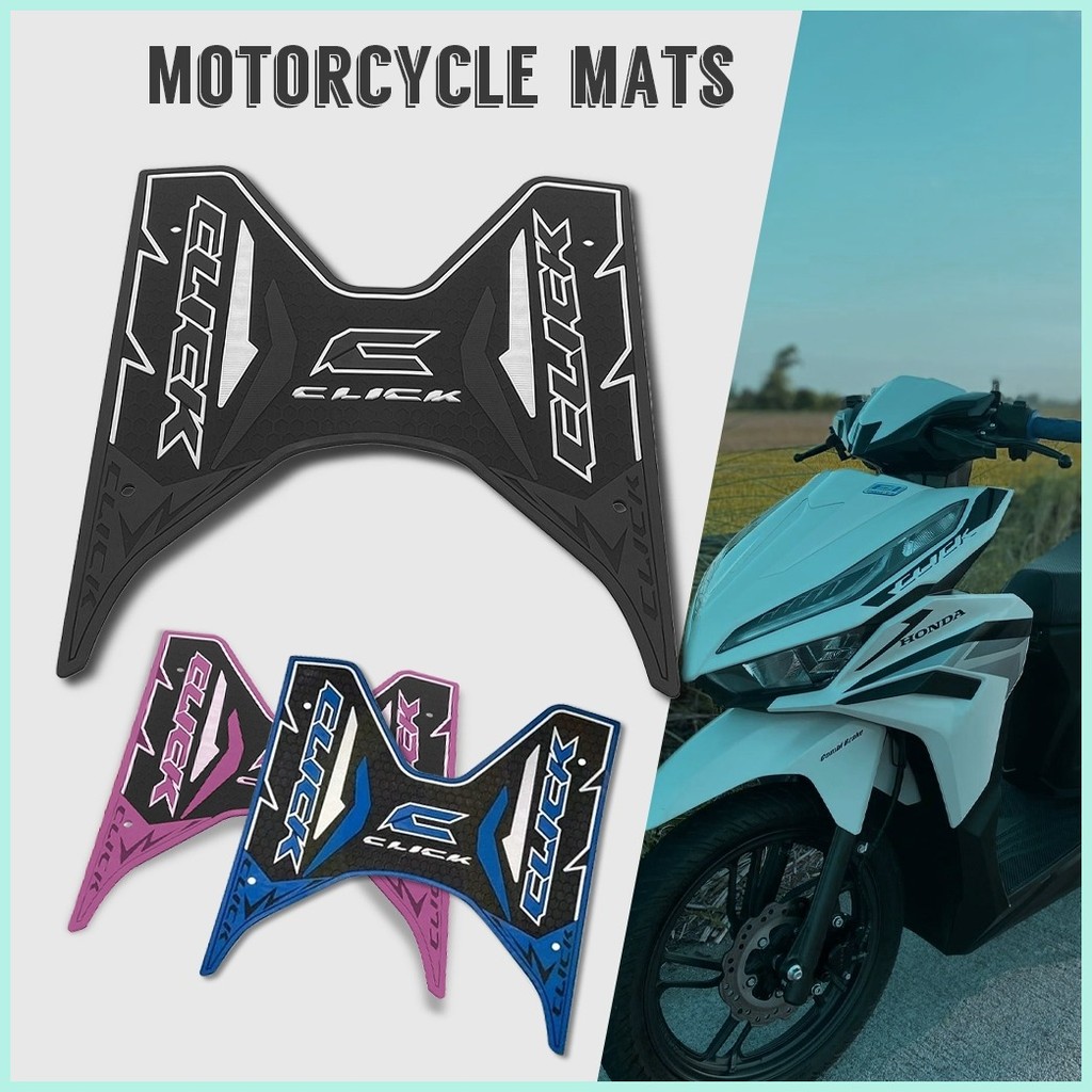 For Honda Click 125i 150i Motorcycle Rubber Matting V1 V2 V3 Quality ...
