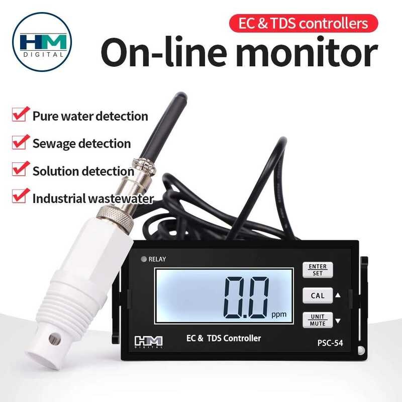 TDS Monitor Online Meter Industrial Water Treatment EC PH Conductivity ...