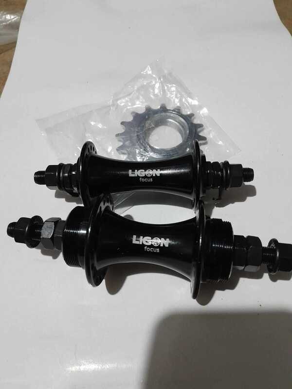 Ligon COD Fixie Focus Hubs Low Flange na may 16 Cog at Lock Ring Sealed ...