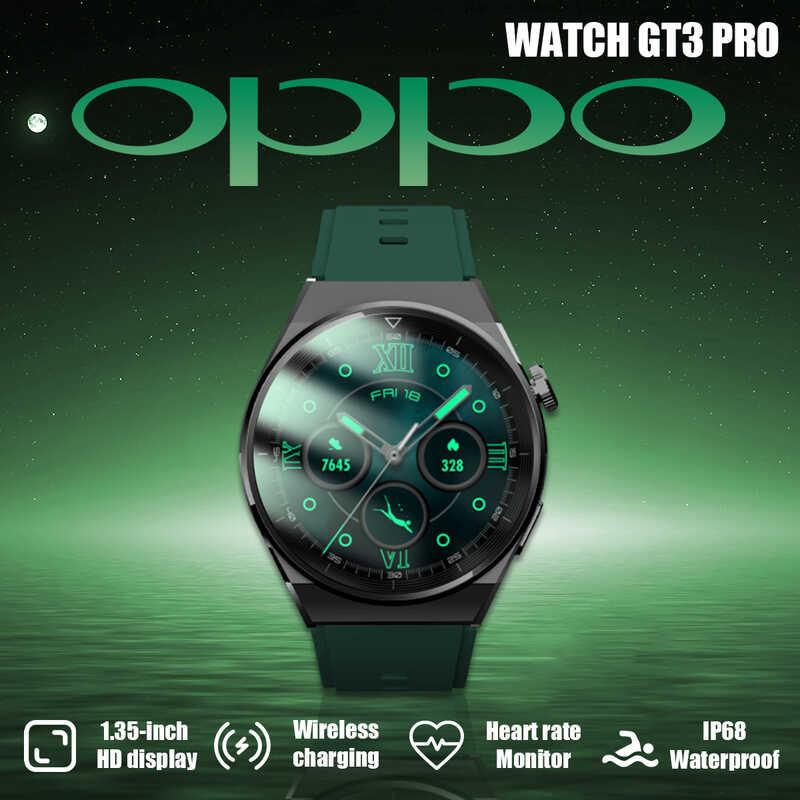 2024 Original OPPO Smart Watch GT3 Pro Health Blood Oxygen 100% Brand ...
