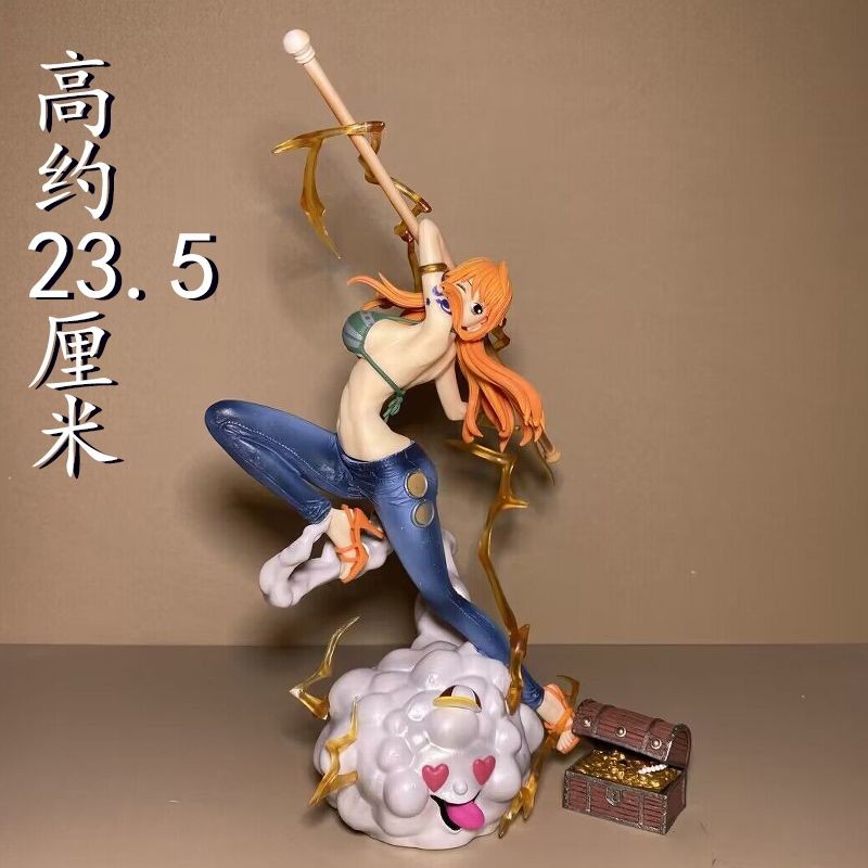 One Piece IU Popmax Resonance Baseball Bat Nami Figure GK Straw Hats ...
